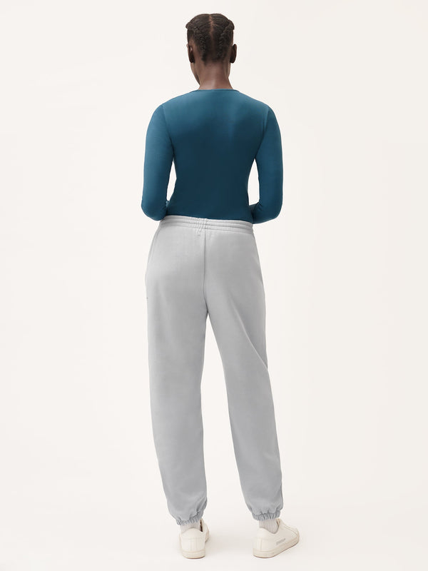 Natural Dye Track Pants - Midnight Fog Grey - Pangaia