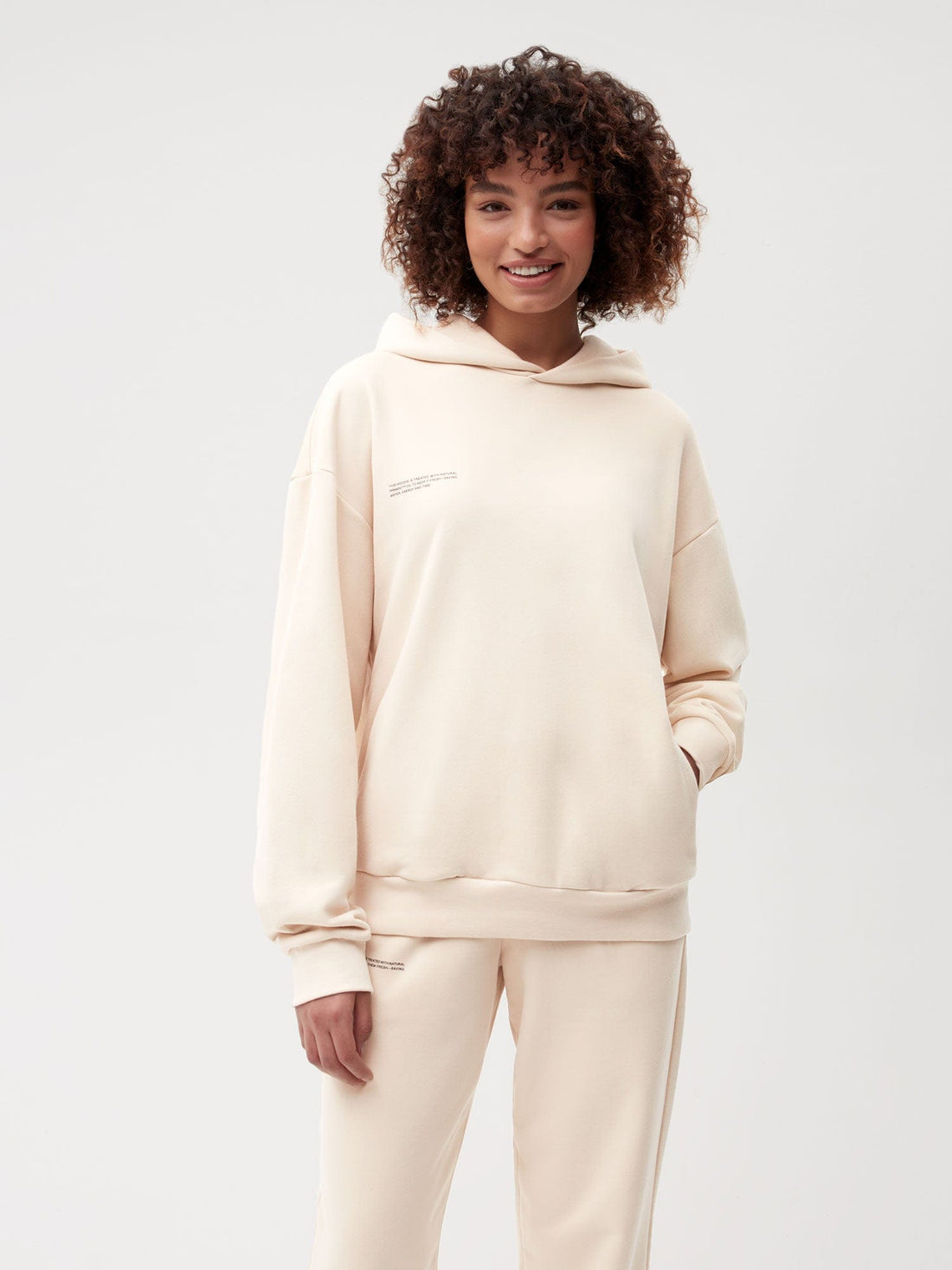 Sand 365 Midweight Hoodie | Luxury Hodies | Pangaia